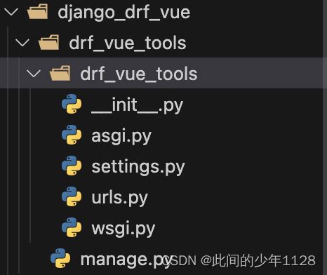 django drf vue 简单系统搭建 1 django创建项目 杜赛 django drf CSDN博客
