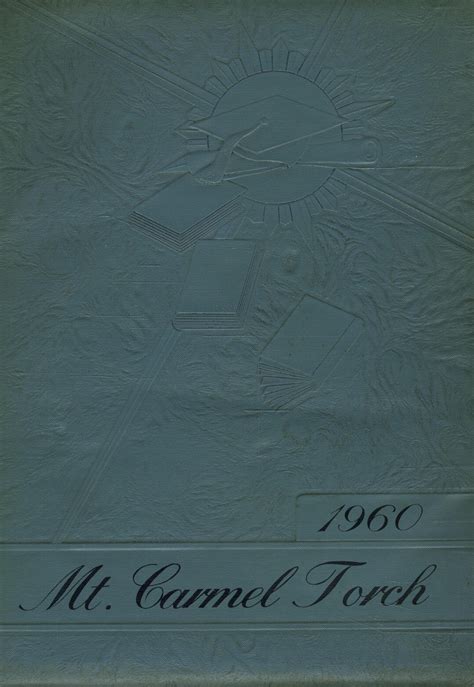 1960 Yearbook From Mt Carmel High School From Vancleve Kentucky For Sale