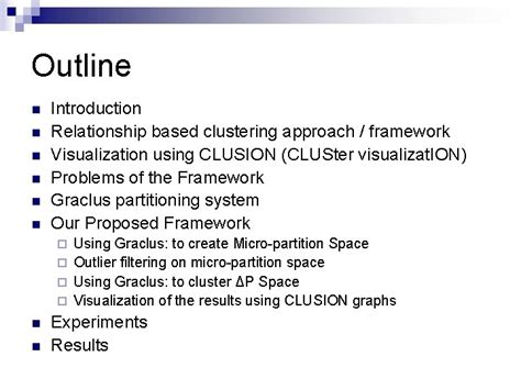 A Clustering Framework For Unbalanced Partitioning And Outlier