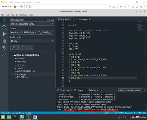 在 Nucleo L552ze Q 实验板进行 Mbed 开发方式测试nucleo L552re Csdn博客