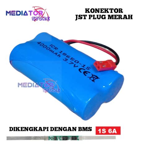 Jual Baterai Speaker Aktif Baterai Rc Elektronik Lainnya X S Mah V Protektor