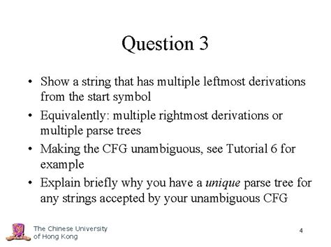 Csc 3130 Formal Languages And Automata Theory Tutorial