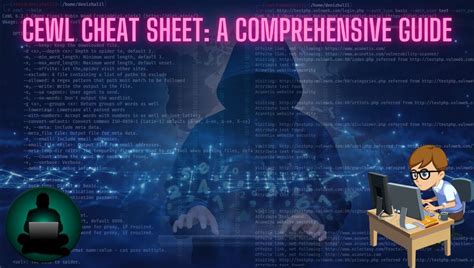 Cewl Cheat Sheet Mastering The Custom Word List Denizhalil Professional Cybersecurity