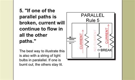 Electric Circuits Is Voltage Across Parallel Branches Still Equal If Theres A Break
