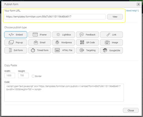 Embed Your Form In Salesforce
