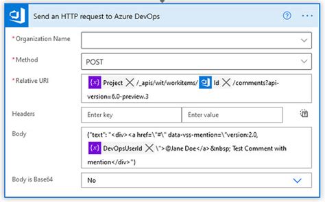 Mention Azure DevOps User Expiscornovus