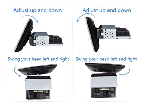 Inch Din Android Car Radio Dvd Player Stereo Autoradio Support Degree Screen Rotating
