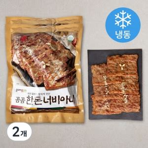 곰곰 한돈 너비아니 550g 2개 에누리 가격비교
