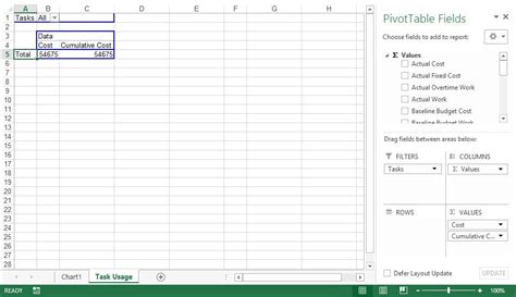 How To Create Cash Flow Report In Microsoft Project Infoupdate Org
