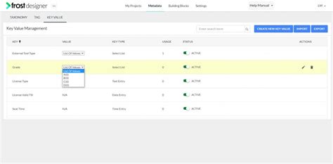 Key Value Pair Edit For Select Type Help Center