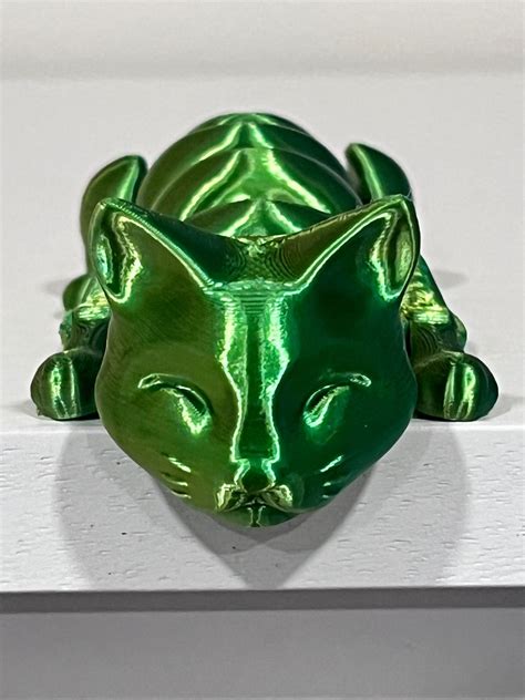 3d Articulated Cat Etsy
