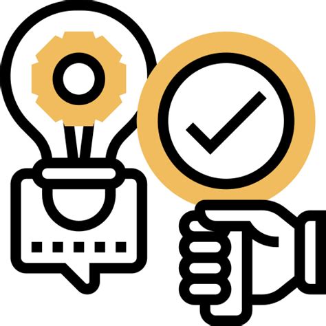 Verification Meticulous Yellow Shadow Icon