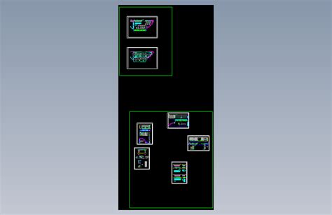 1206 某单层西餐厅室内装修设计方案图纸 AutoCAD 2004 模型图纸下载 懒石网