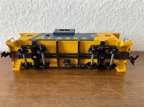Athearn H0 Wide Vision Caboose 1087 Alaska Rail Road Neu Neu Und Originalverpackt In