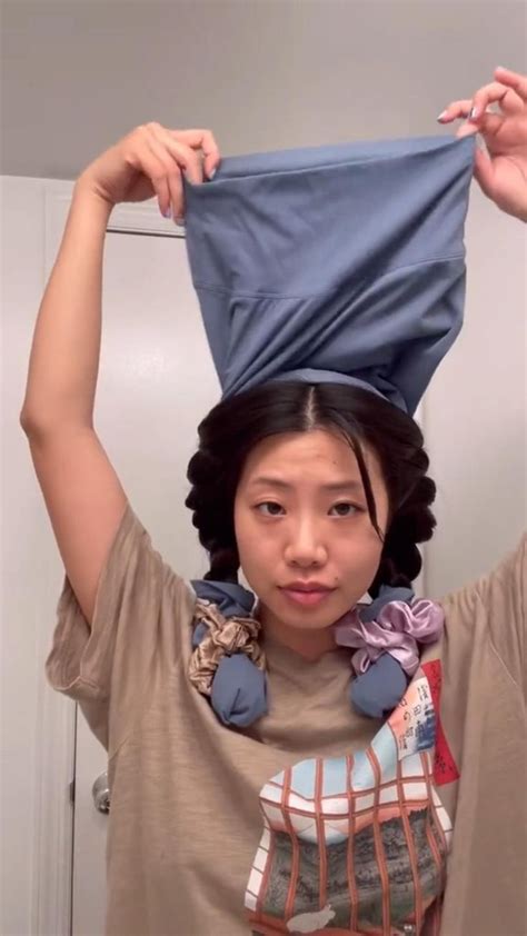 How To Wrap Hair In Heatless Curls Wrapping Paper Trends