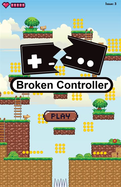 The Broken Controller Issue 3 Retro Video Game Fan Zine Bloat