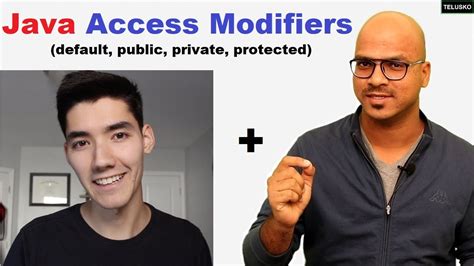 Java Access Modifiers Default Public Private Protected Ft Telusko