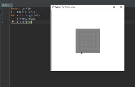 Python海龟绘图螺旋线 CSDN博客