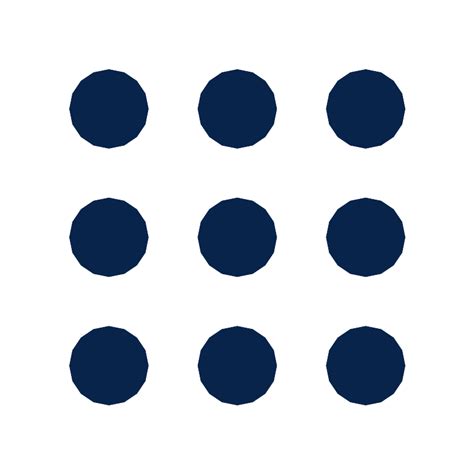 Dot Grid Vector Svg Icon Svg Repo