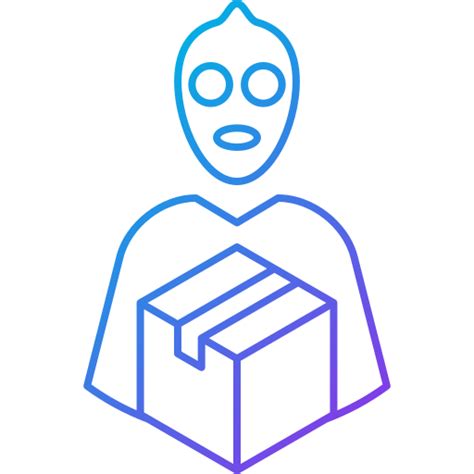 Theft Generic Gradient Outline Icon Theft Generic Gradient Outline Icon