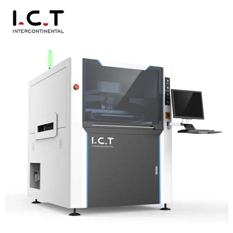 Ict Fully Automatic Online Squeegees Smt Stencil Screen Printing Machine Pcb Smd Placement