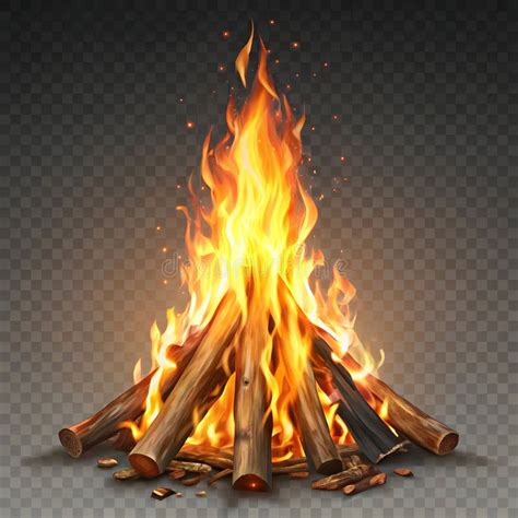 Bon Fire Png Stock Illustration Illustration Of Cutout 338944655