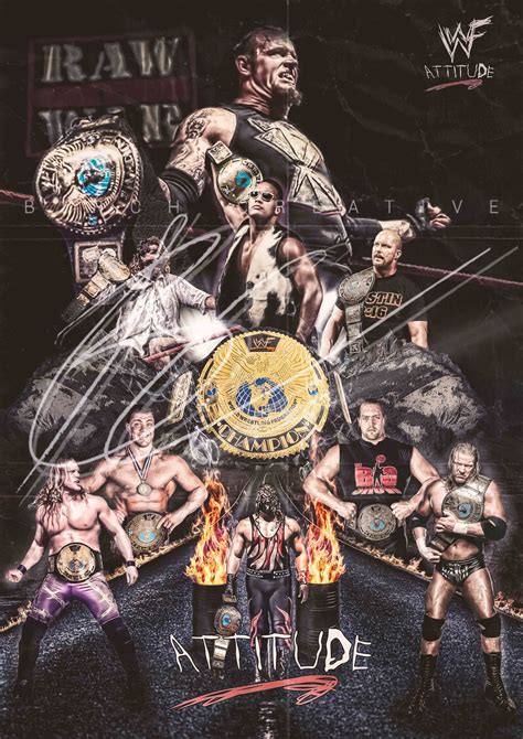 Wwf Attitude Era Champions Behance