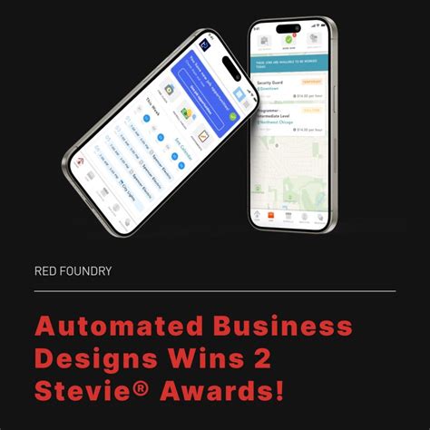 Red Foundry On Linkedin Stevieawards Mobiledevelopment Mobileuiux Appdevelopment Uiuxdesign…