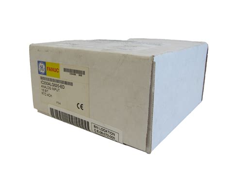 NEW GE FANUC IC ALG ED ANALOG INPUT BIT SB Industrial Supply Inc