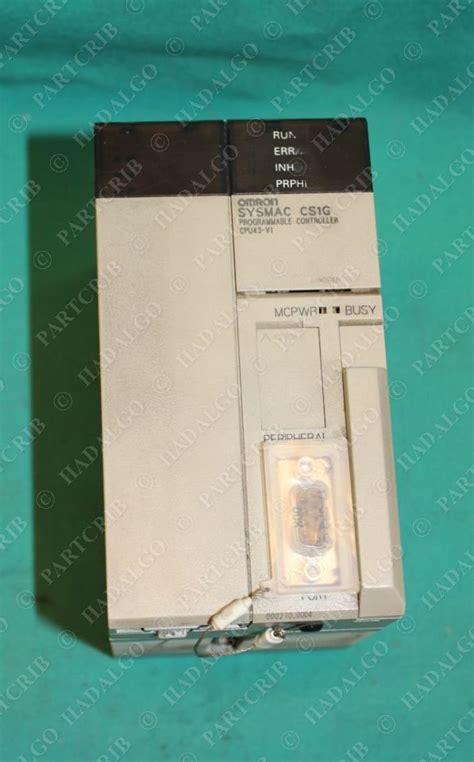 Omron Cs1g Cpu43 Ev1 Sysmac Cpu Module