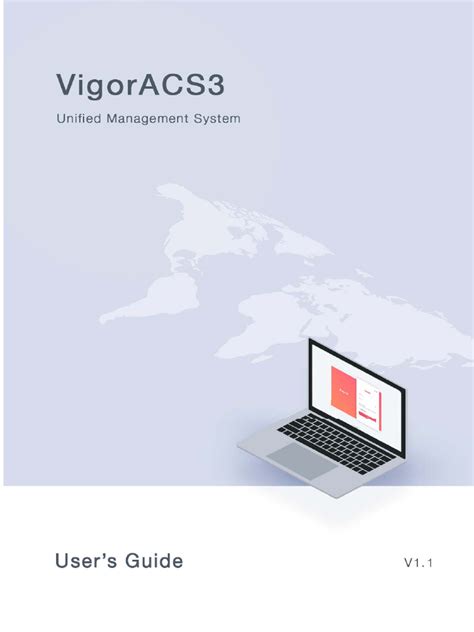 Draytek Ug Vigoracs 3 V1 1 Pdf Web Service Computer Network
