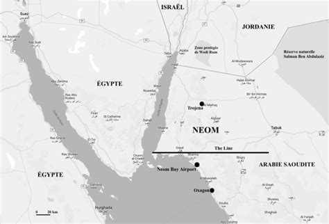 The Line And The Neom Project In Their Regional Context Personal