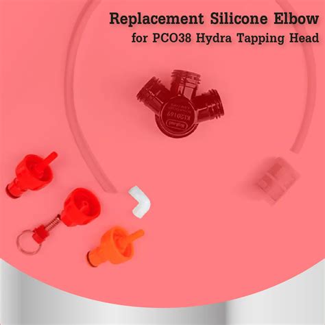 Replacement Silicone Elbow For Pco38 Hydra Tapping Head Beer Vadsadu