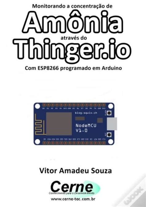 monitorando a concentração de amônia através do thinger io com esp8266 nodemcu programado em