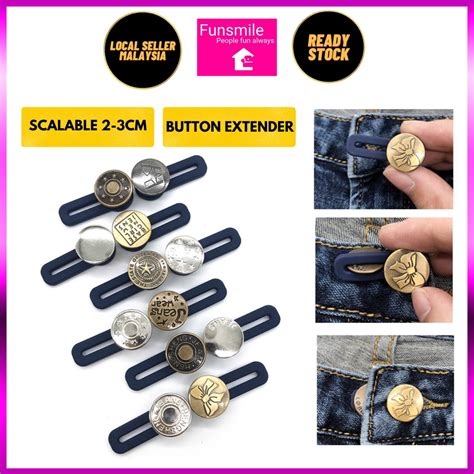 Button Extender Pant Waist Extender Nail Free Button 1pc Extender To