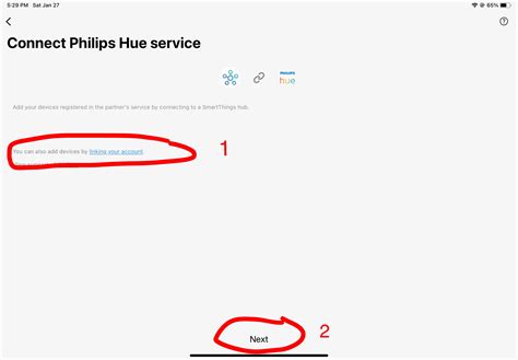 Light Accessory Does Not Appear In List Connected Things