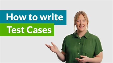 How To Write Test Cases For Software With A Sample Youtube