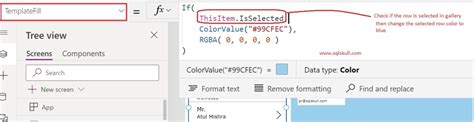 Highlight Selected Item In Gallery Power Apps Sql Bi Tutorials