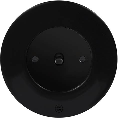 Classic Porcelain Toggle Black Switch Dyke And Dean