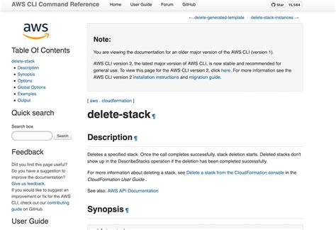 Cloudformation で生成した Stack が詰まってしまった場合の解決方法