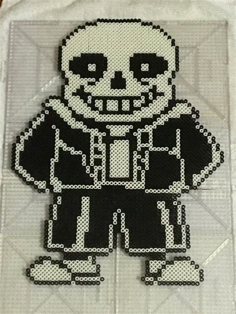 Sans Perler Beads Undertale Pixel Art Perler Beads Pixel Art Grid Images