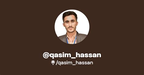 Qasimhassan Twitter Facebook Linktree