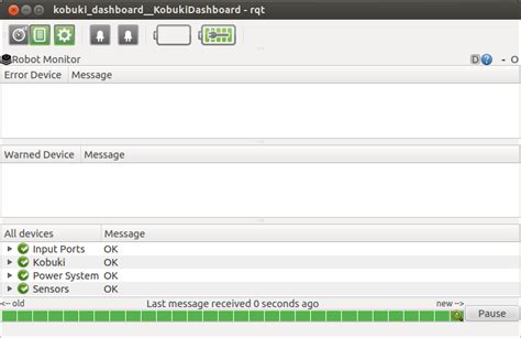 Turtlebot Dashboard — Turtlebot Tutorials 051 Documentation