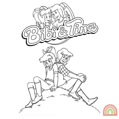 Bibi Und Tina Ausmalbilder Magischer Malspa F R Kinder