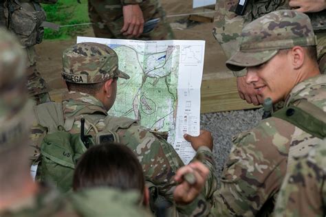 Finding Their Way 1ac Cadets Take On Land Navigation In Battle Buddy Pairs