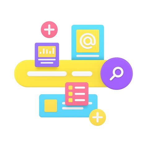 Premium Vector Business Internet Data Browsing Online Searching Information Work Analyzing 3d