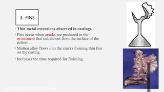 Casting Defects Presentation In Dental Materials Pptx