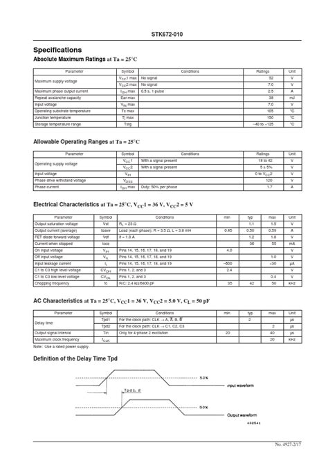 Stk672 010 Datasheet Sanyo Semicon Device Thick Film Hybrid Ic