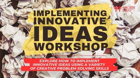Gregory Becker En Linkedin Implementing Innovative Ideas Workshop Thu May 18 2023 700 Pm