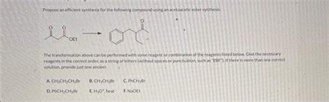 Solved Propose An Efficient Synthesis For The Following